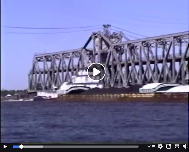 Industrial History: Santa Fe Bridge over Mississippi River at Fort ...