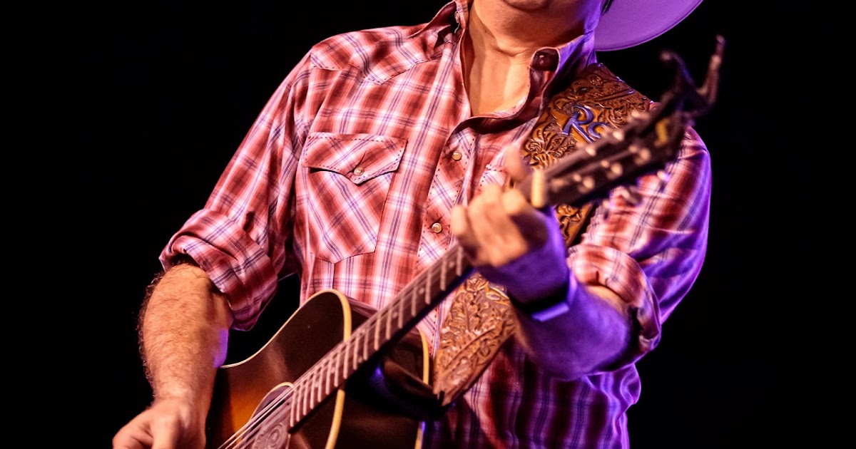 Roger Creager performing at Luckenbach Texas in Fredericksburg, Texas
