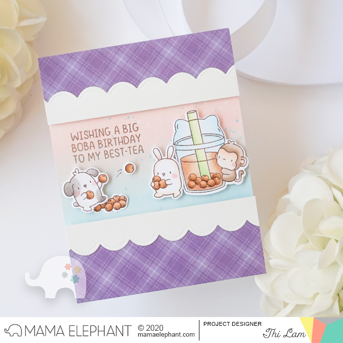 mama elephant | design blog: STAMP HIGHLIGHT: Boba Tea