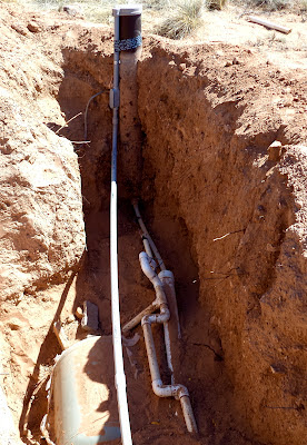 Alt. Build Blog: Building A Well House #6: Plumbing And Electrical