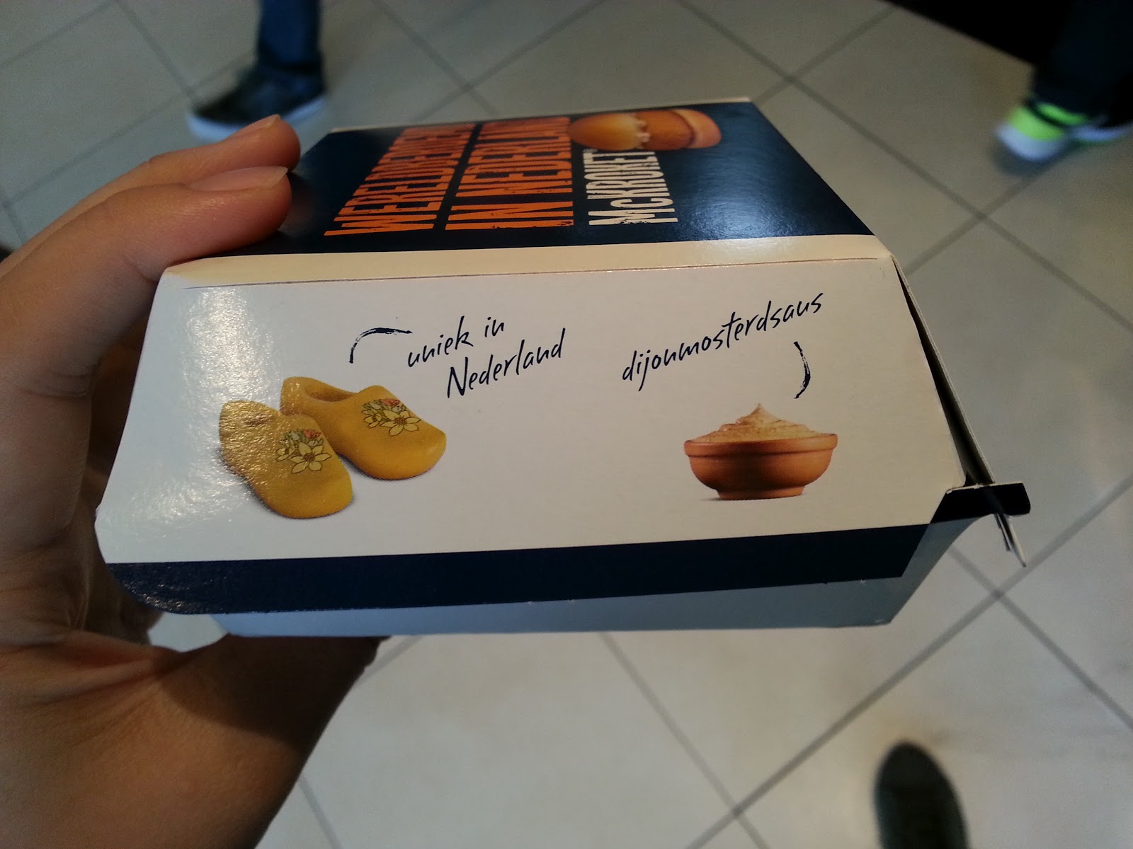 The Netherlands - McDonalds menu that you can find only in this country ...