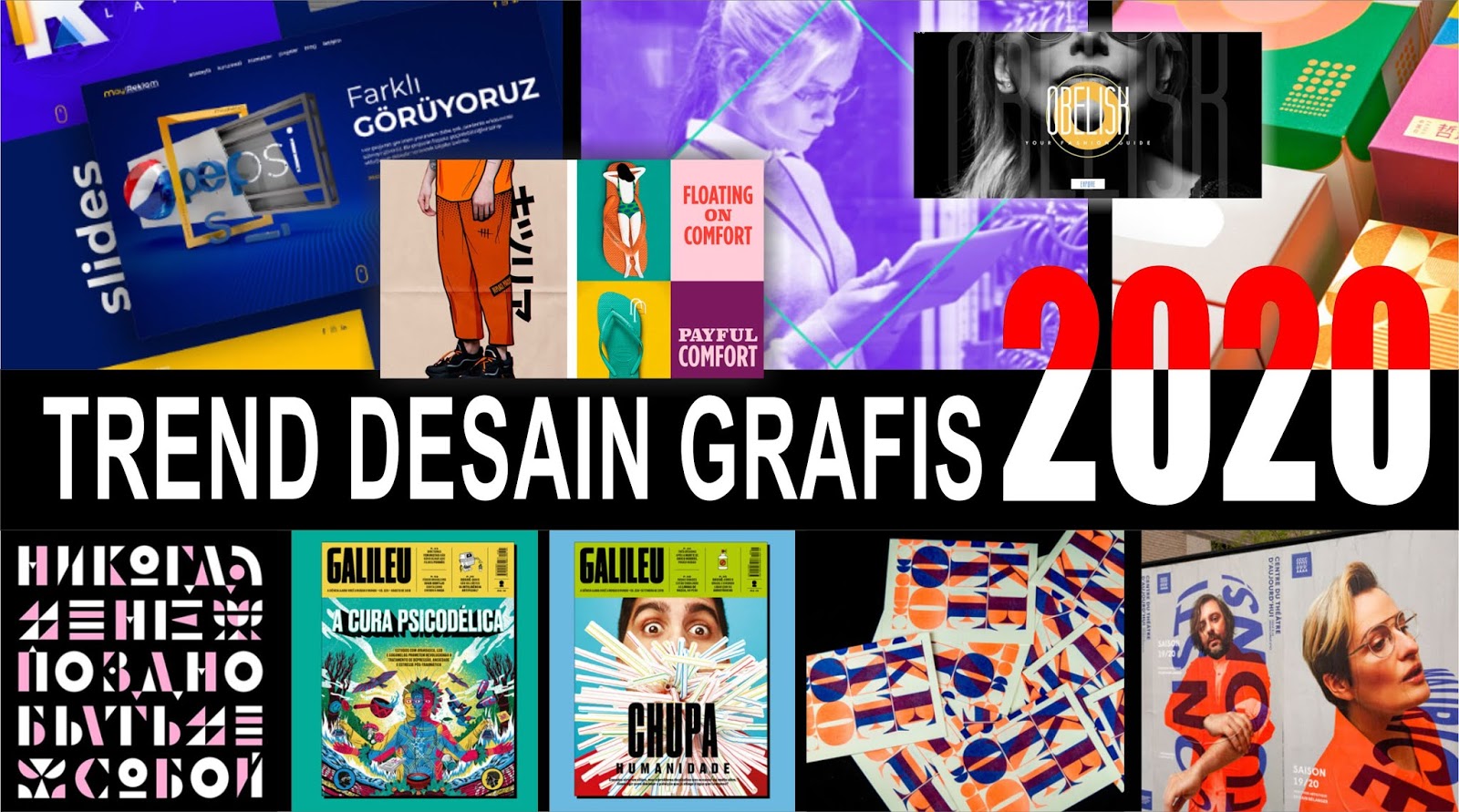 10 Trend Desain Grafis 2020 Desainer Wajib Tahu - TUTORiduan.com