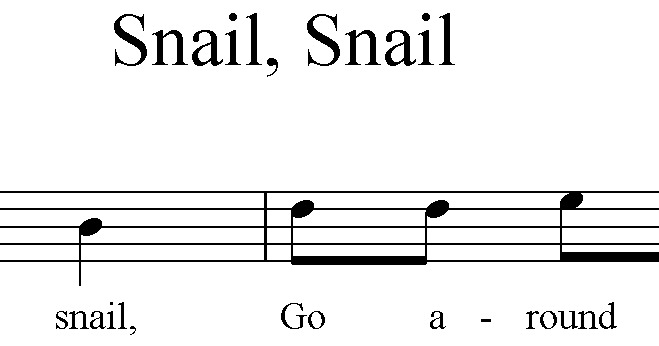 Snail, Snail and Snail Mail - Music a la Abbott - Amy Abbott - Kodály ...