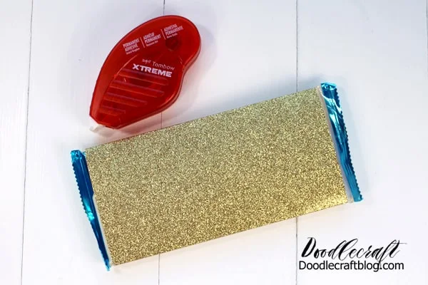 Candy Bar Wrapper with Hand Lettering DIY