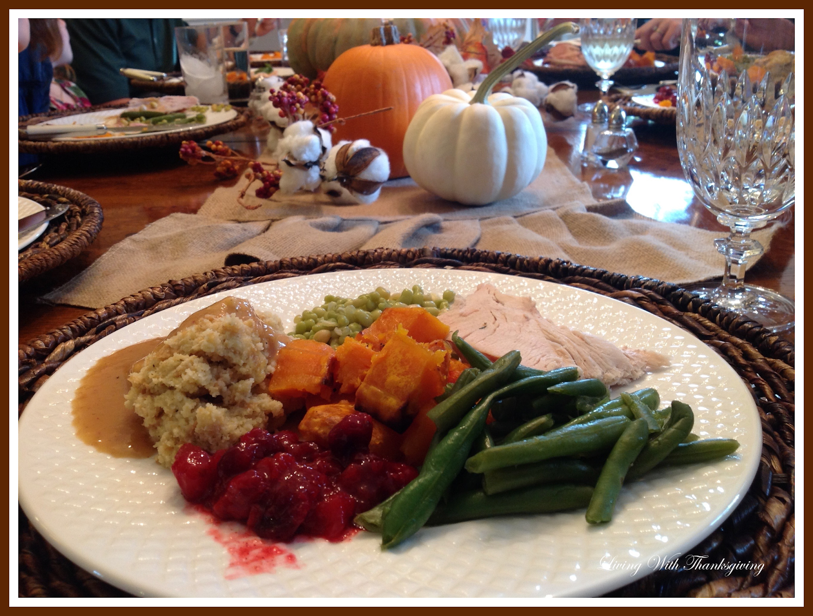 Happy Thanksgiving - Living With Thanksgiving