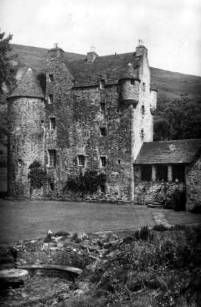 Tour Scotland: Old Photographs Dunderave Castle Scotland