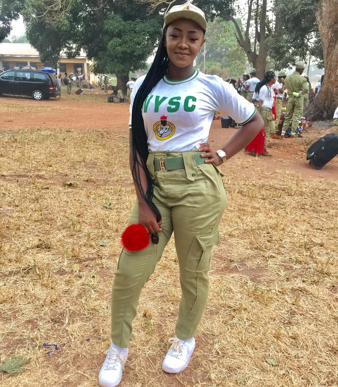 Corper Luchy Donalds Throwback Photos