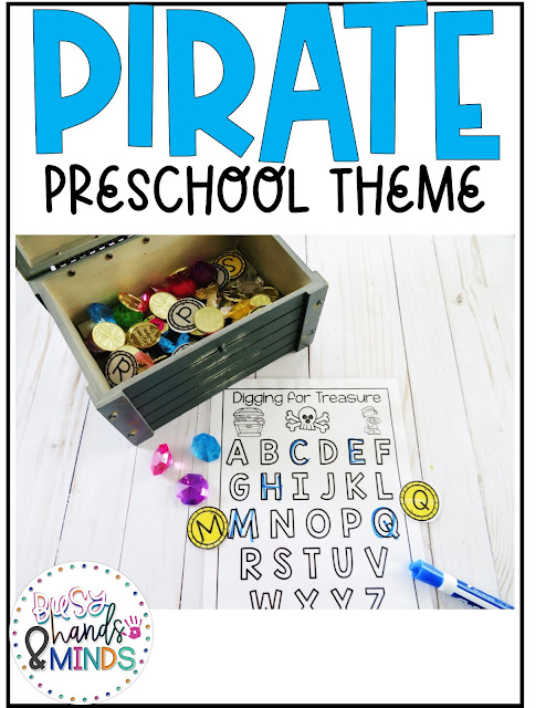 Pirate Preschool Theme | Busy Hands and Minds