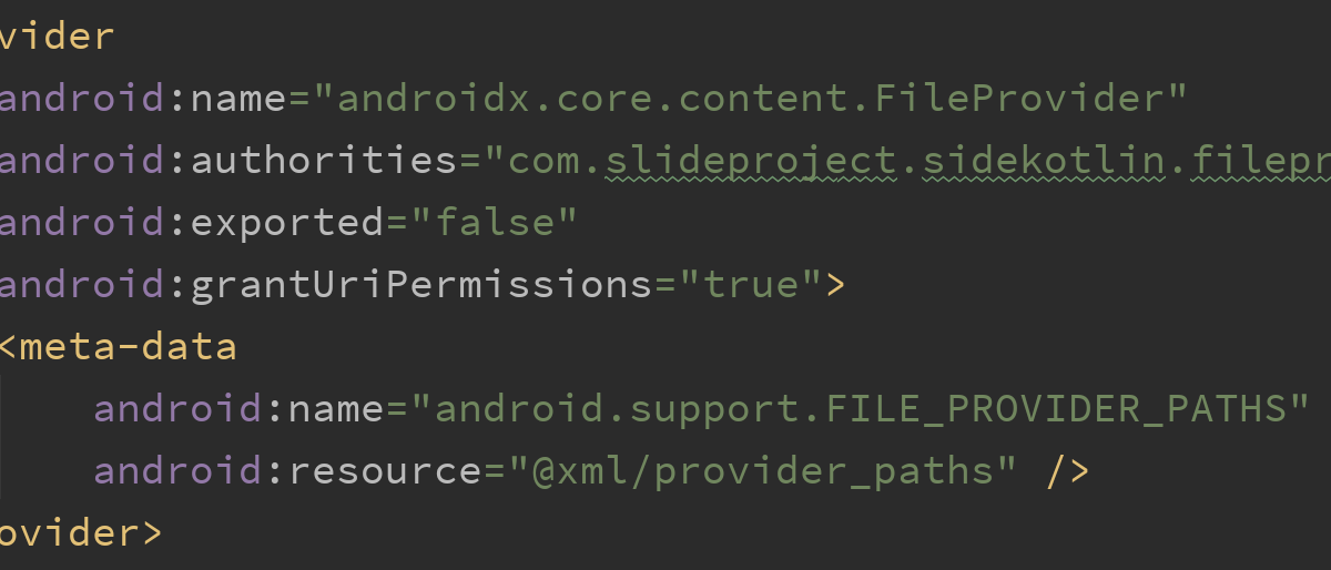 Android FileProvider Share Android7.0