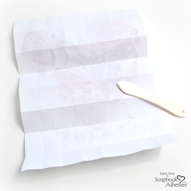 Secret Message Mini Book - Scrapbook Adhesives by 3L