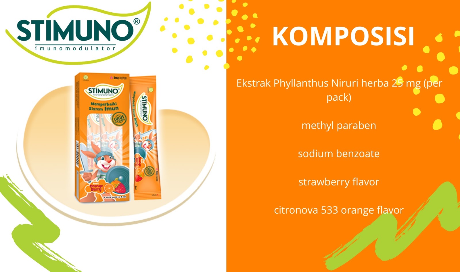 STIMUNO DENGAN PHYLLANTHUS EXTRACT, MEMBANTU IBU MENJADI SUPERMOM ...