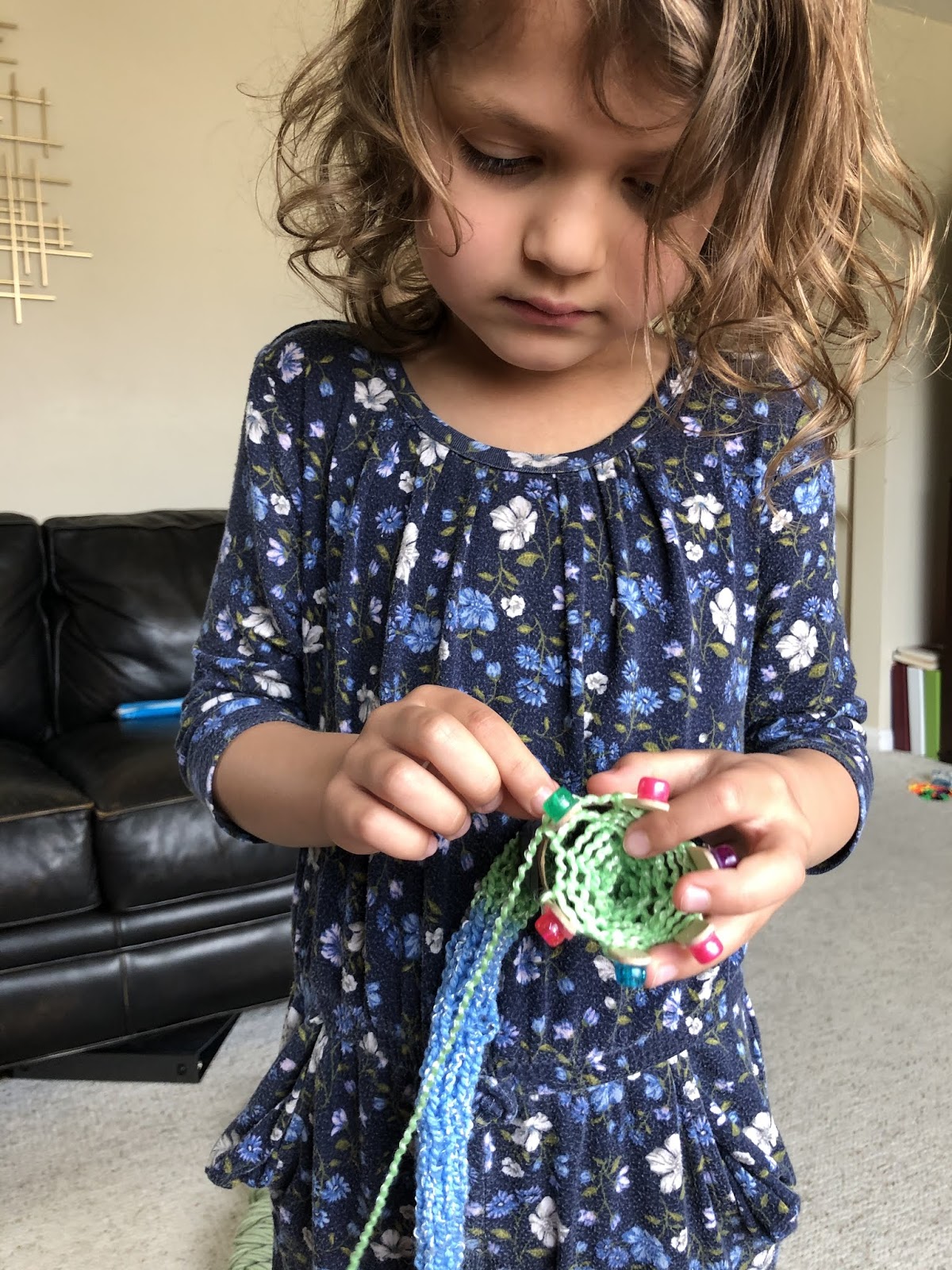 Homemade Loom Knitting