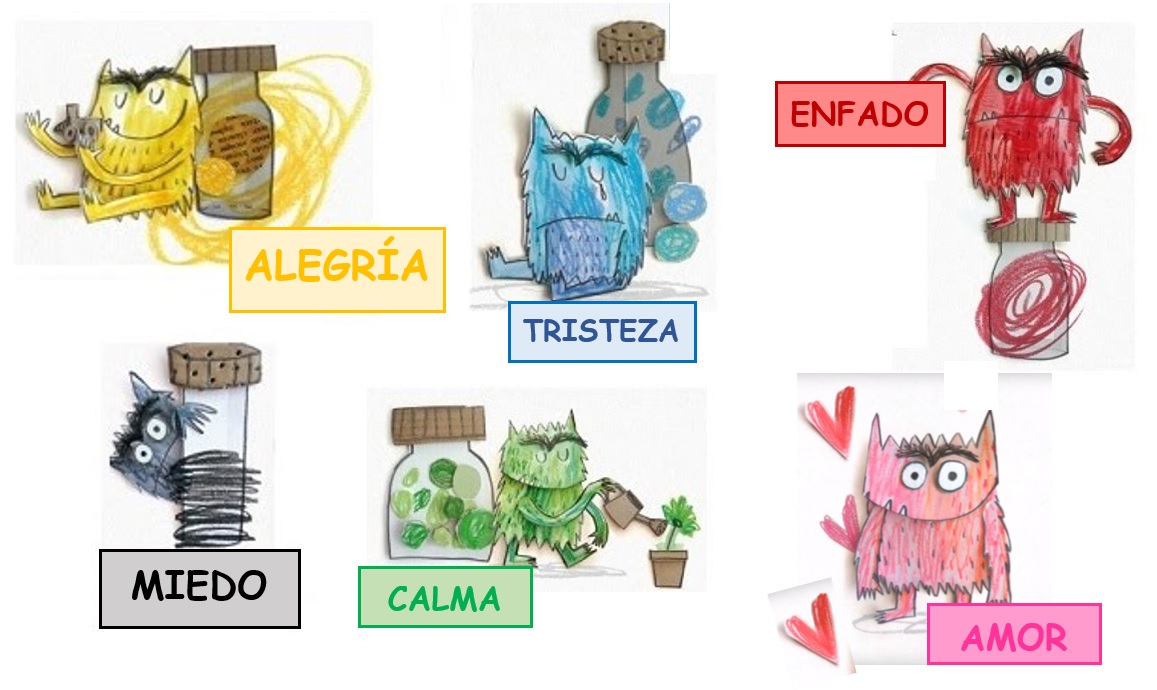Maderuca - Juegos de Madera: El monstruo de colores y la mesa de luz.
