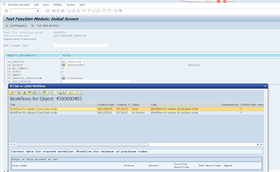 SAP ABAP Central: How to Display Workflow Log or Start Workflow in ...