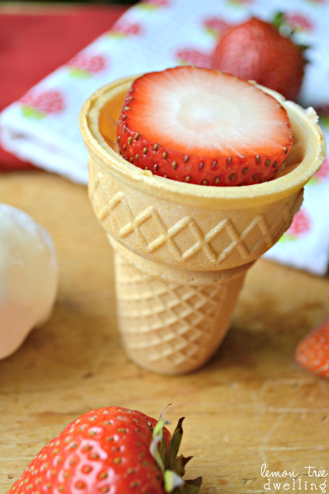 Strawberry Shortcones – Lemon Tree Dwelling