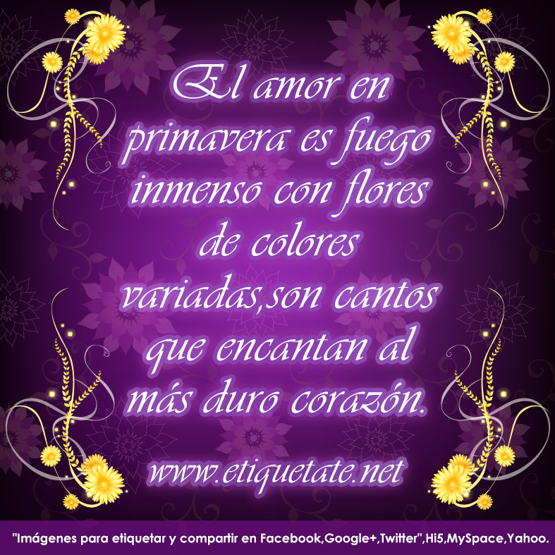 Las Mejores Imágenes y Frases para compartir para el Día de la Primavera