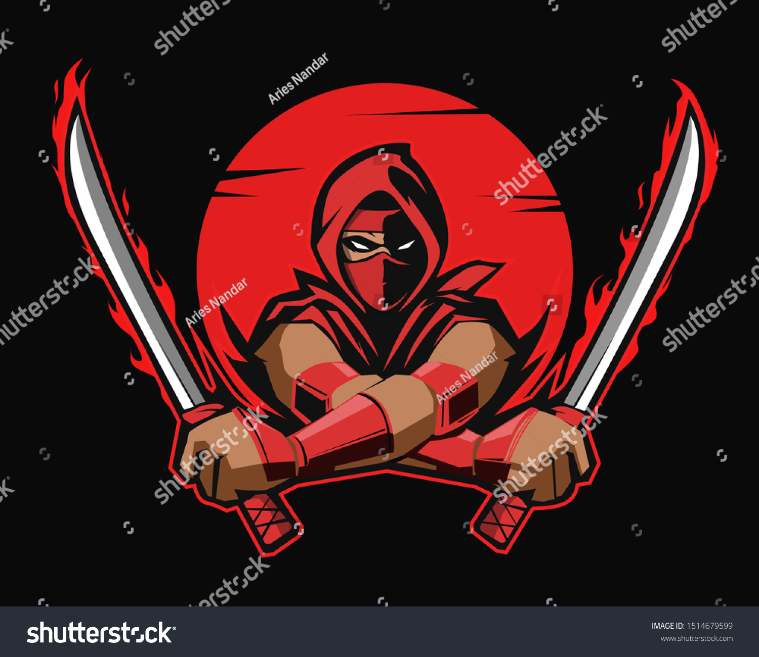 100+ Best Ninja Mascot Logo Templates for eSports, Team and Clan