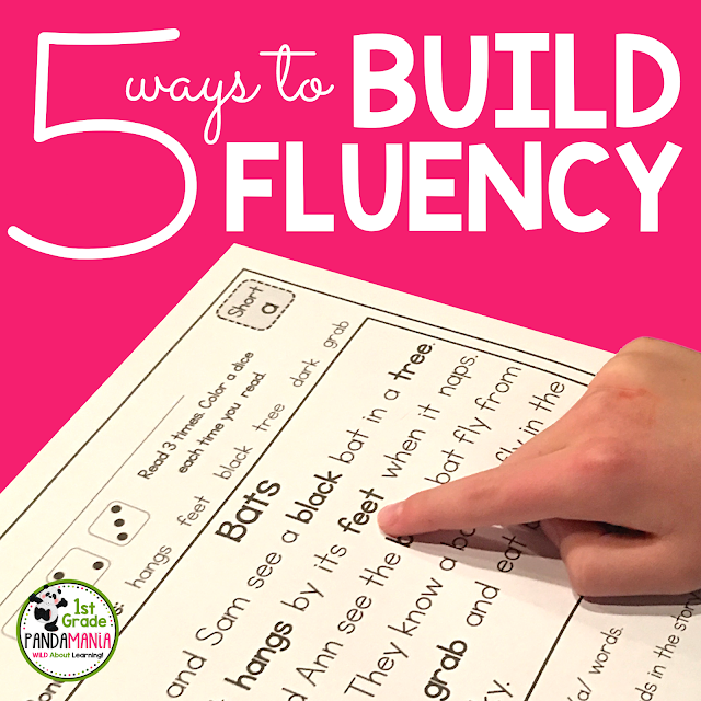5 Ways To Build Reading Fluency 1st Grade Pandamania 5-ways-to-build-reading-fluency-1st-grade-pandamania