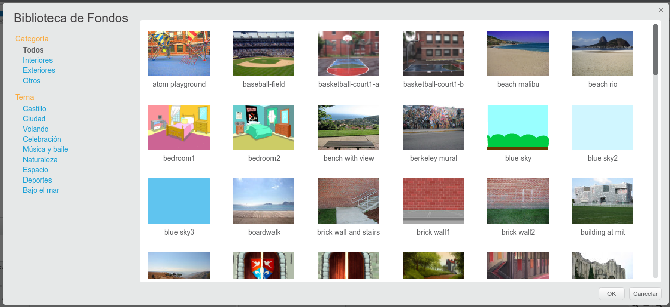 Scratch – Tutorial 3: Cambia el fondo del escenario – CPClarin 56