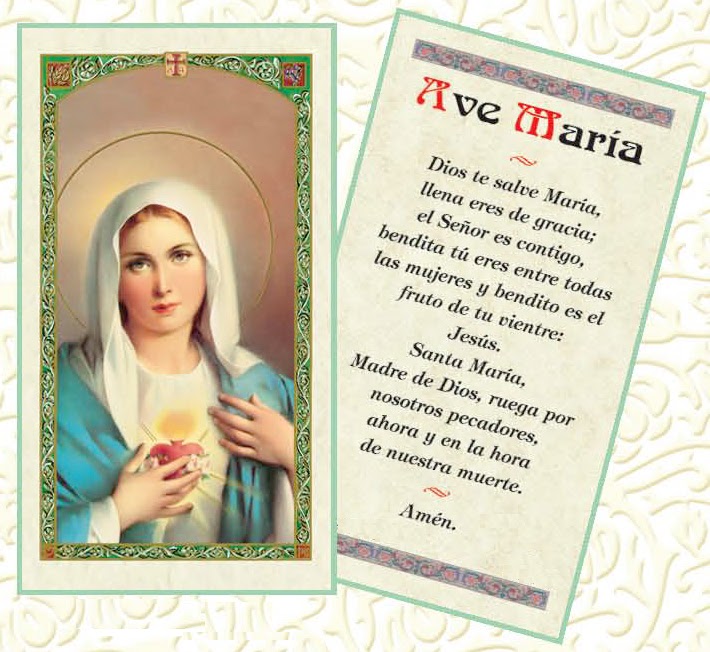 Oración Del Ave María Imagui