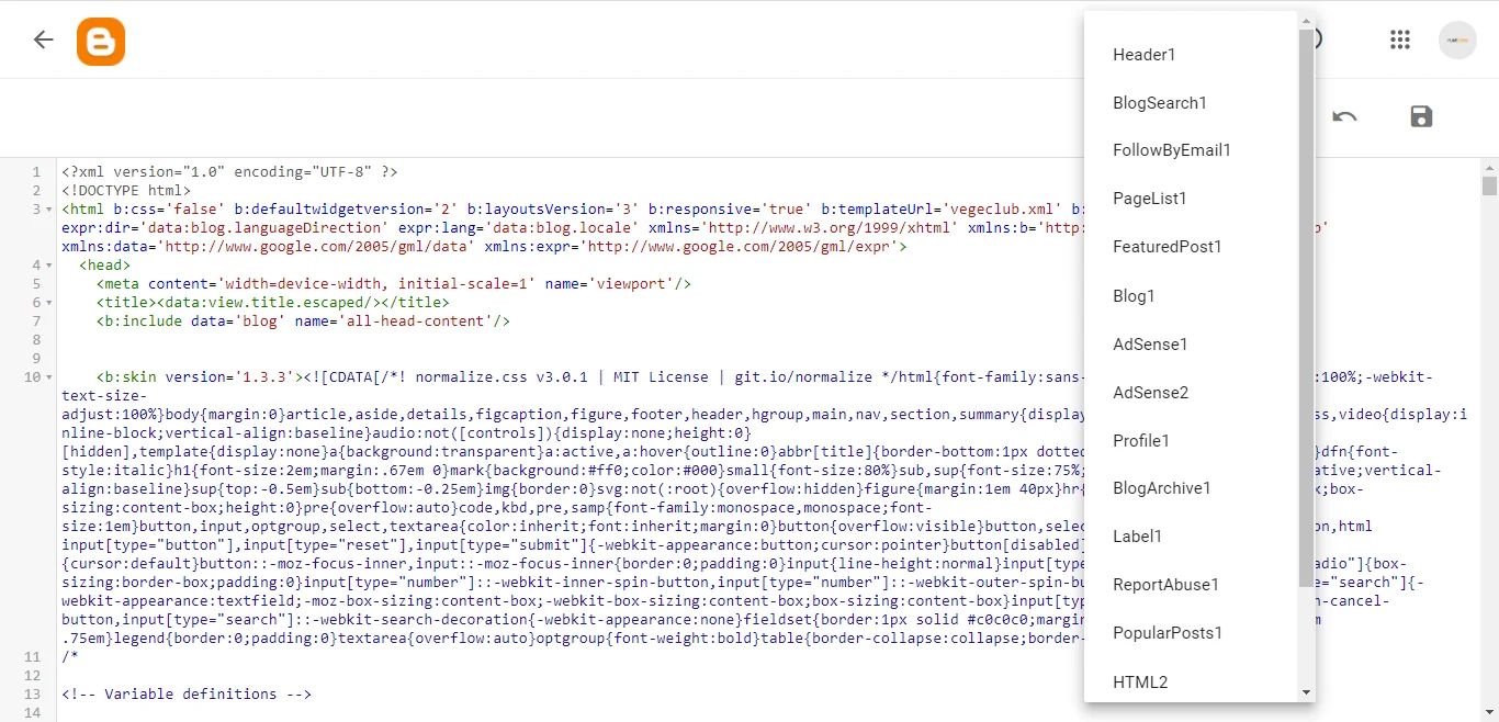 How To Edit Blogger Template XML And CSS | RUSTCODE