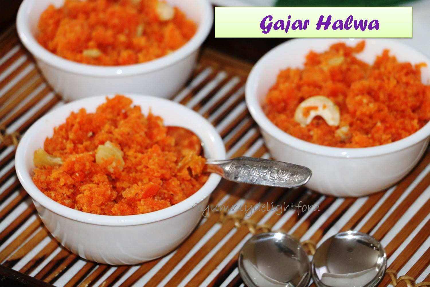 yummy delight for u: Gajar Halwa recipe, How to make Traditional Carrot Halwa