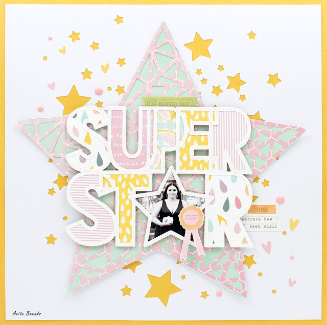 super star layout - Neat and Crafty