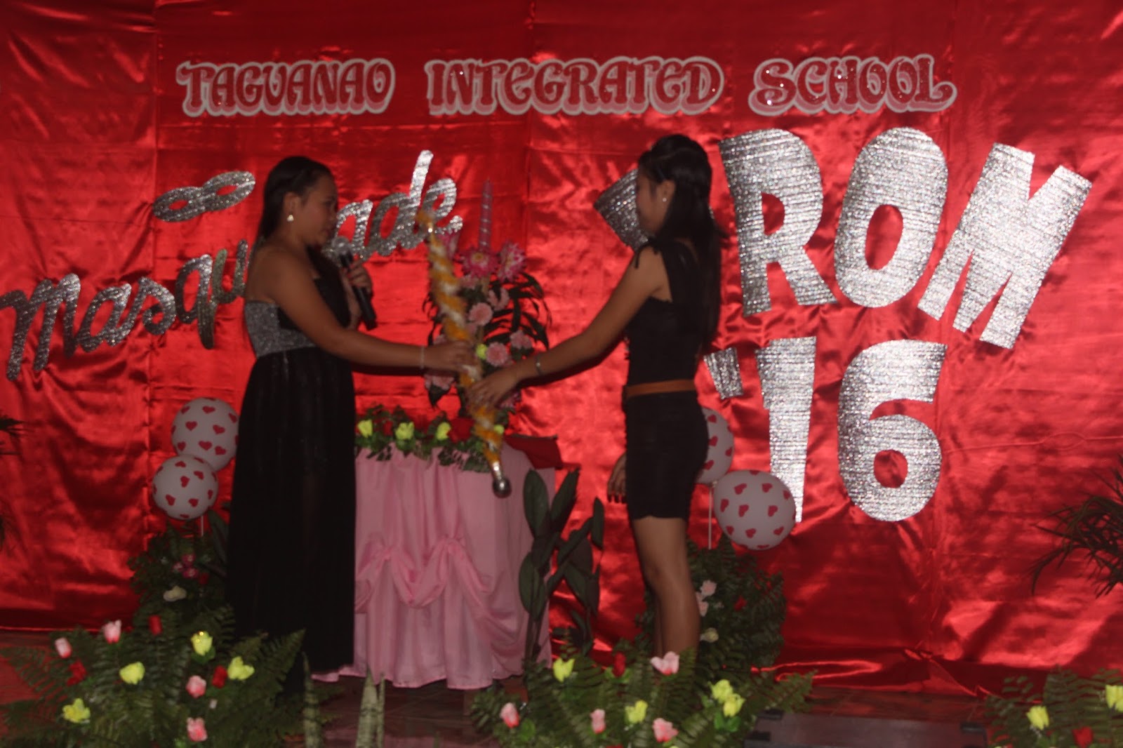 MAESTRO-KO: Taguanao Integrated School Masquerade Prom 2016 ...