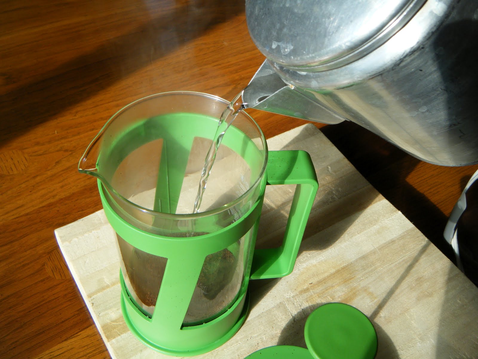 What About Pie: How to use a French coffee press