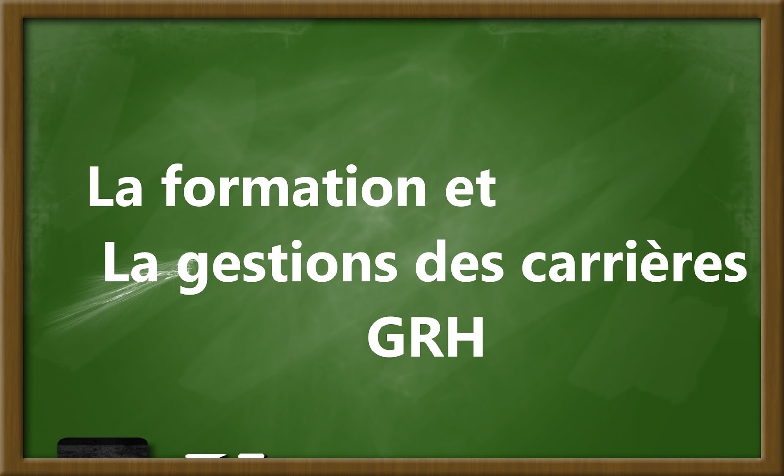 Les objectifs et les types de la formation