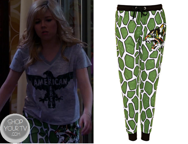 Sam & Cat: Season 1 Episode 6 Sam's Green Animal Pants | Shop Your TV