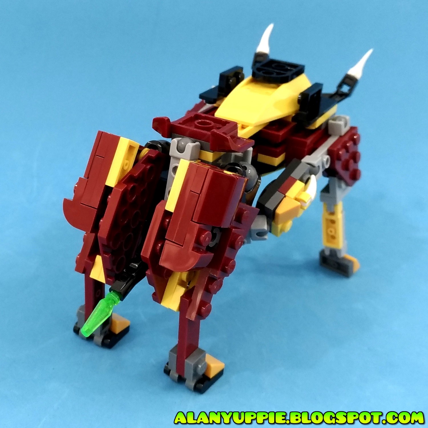 Alanyuppie's LEGO Transformers: Video Tutorial: Transformer Buffalo ...