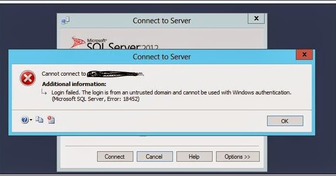 Sql Bi And Data Analytics Solutions The Login Is From An Untrusted