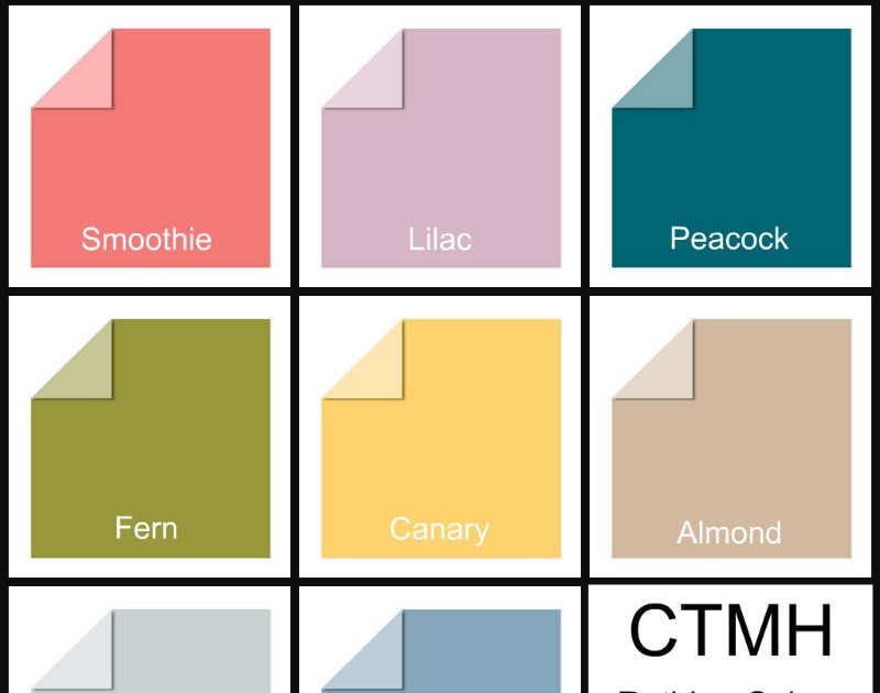 Crafting for sanity? Or insanity?: 2021 CTMH Retiring Colors