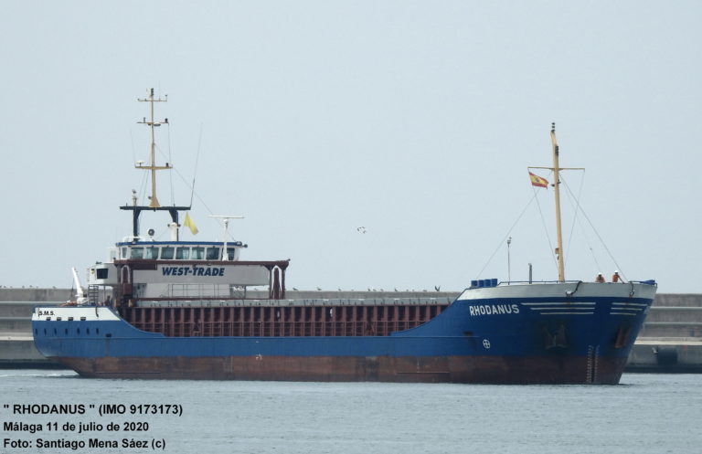 Barcos en Málaga: NITRATO AMÓNICO PARA EL BUQUE RHODANUS