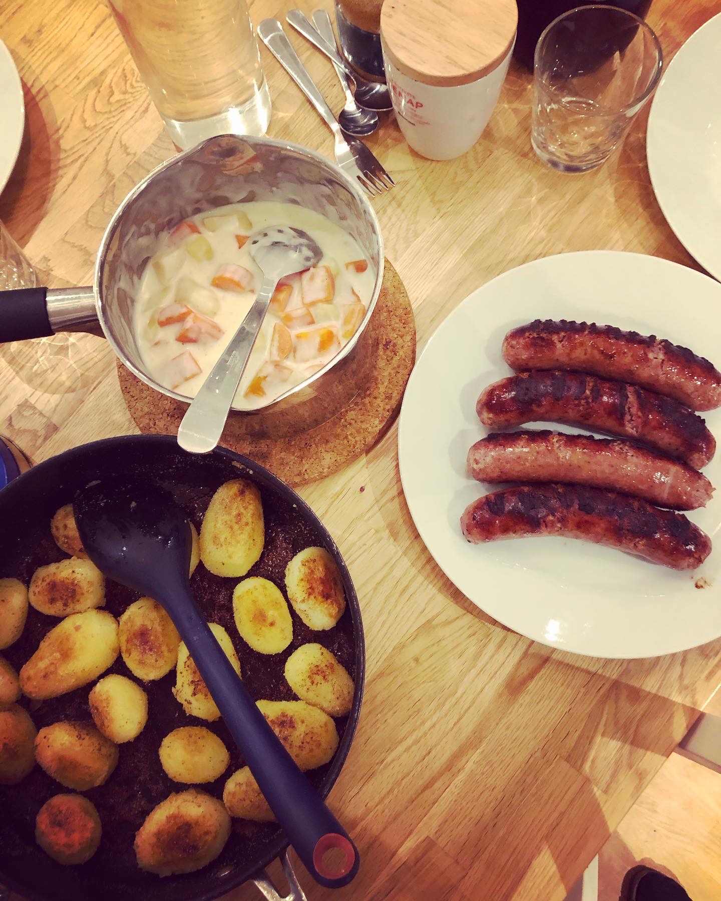 Mat 365: Isterband med stuvade rotfrukter och stekt potatis