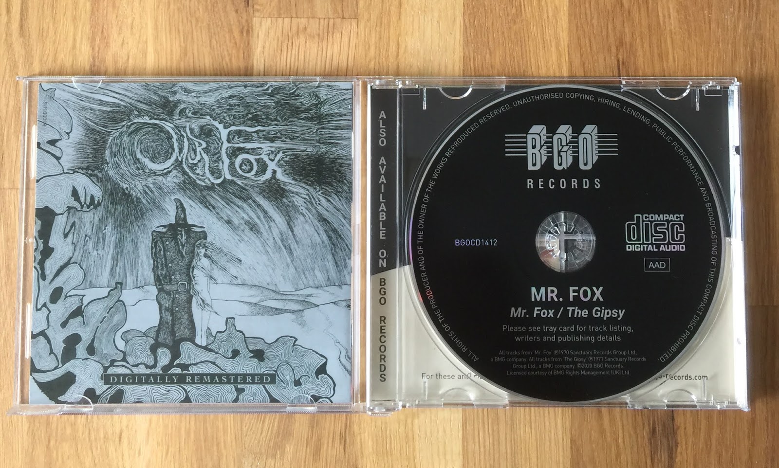 Sounds Good, Looks Good...: "Mr. Fox/The Gipsy" by MR. FOX – November ...