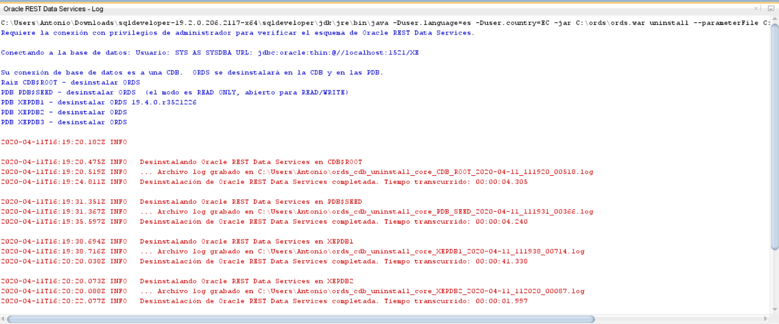 Cómo instalar Oracle SQL Developer Web