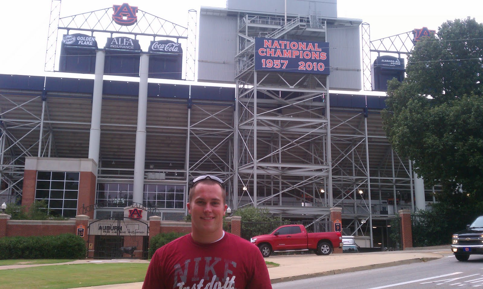 The Crawford's: Kid in a candy store...AUBURN