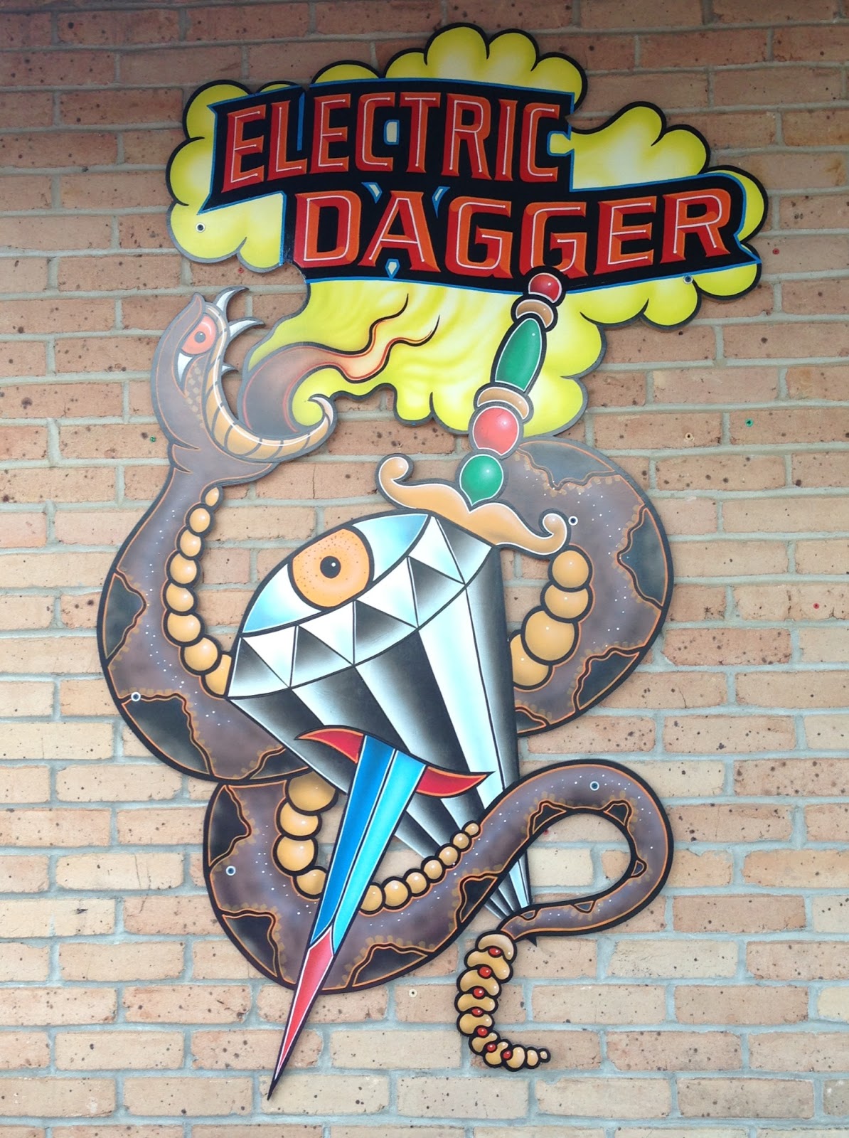 Electric Dagger Tattoo: July 2013
