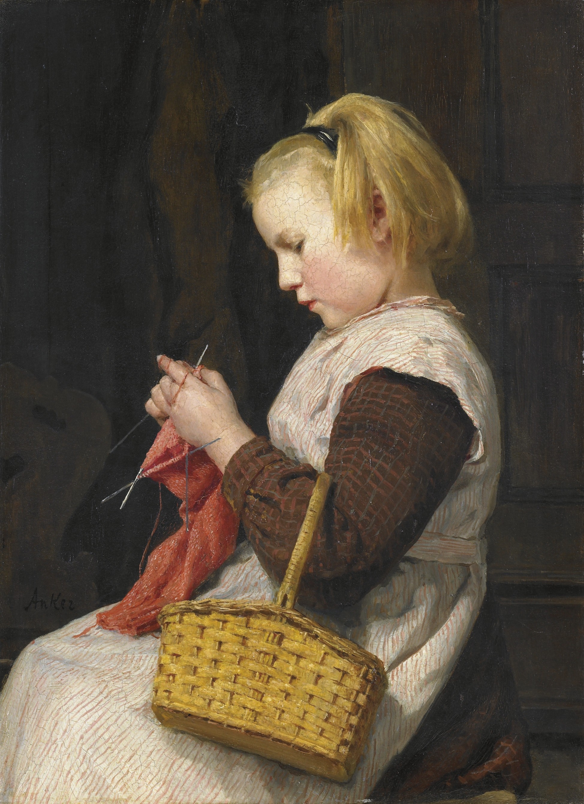 Albert Anker (1831-1910) | Genre painter : 네이버 블로그