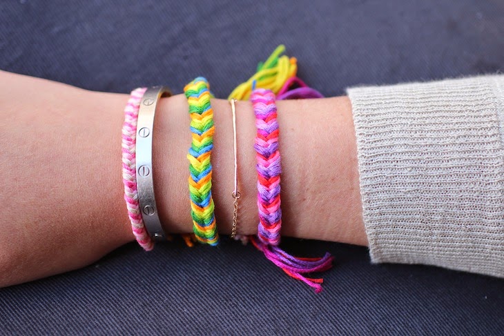 DIY Fishtail Braid Friendship Bracelet - The Idea King