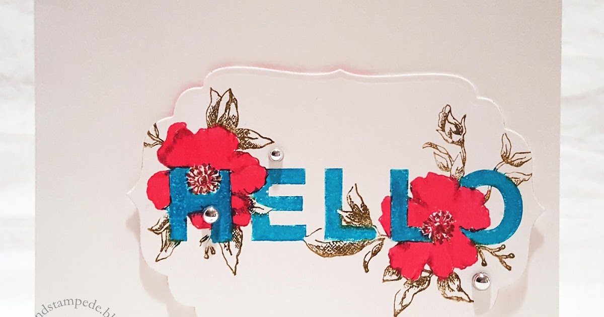 TheGrandStampede: Flowery Hello