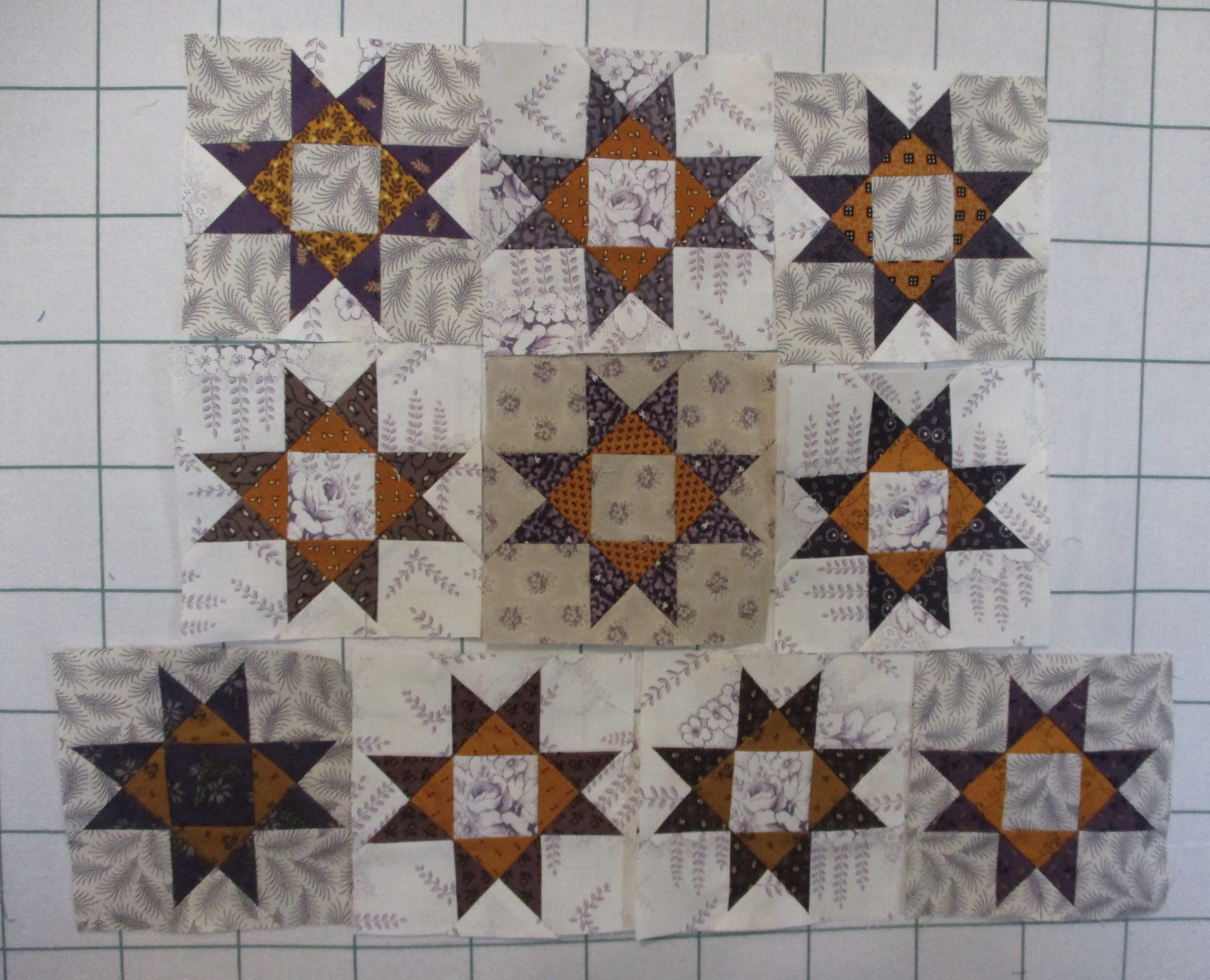 Gretchen's Little Corner: Purple Ohio Stars for RSC!