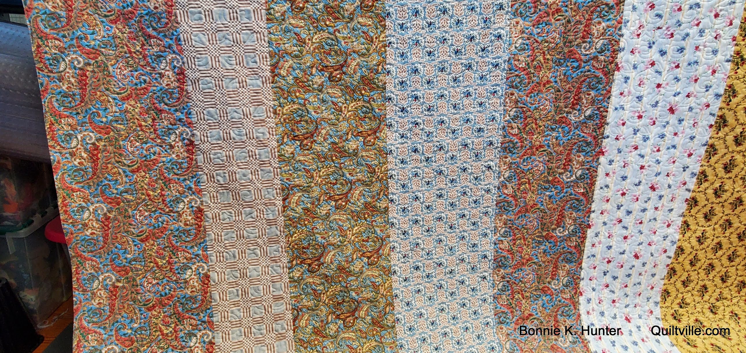 Quiltville's Quips & Snips!!: Porch Gatherings and Scrappy Red Bindings!