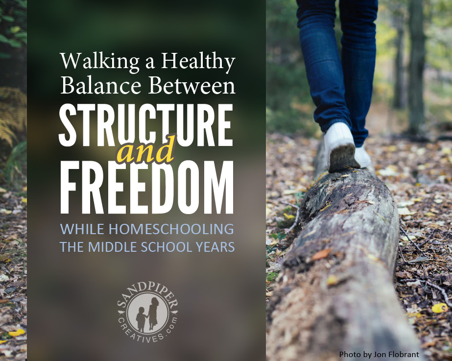 Walking a Healthy Balance Between Structure and Freedom