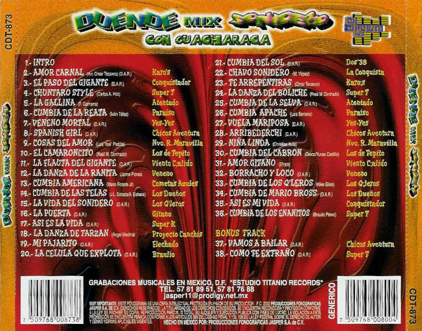 D.j. Diego Mixx: Duende 100 % Mix Sonidero con Guacharaca