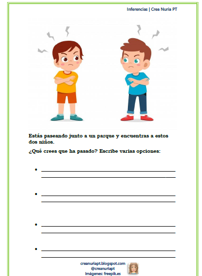 Crea Nuria PT: INFERENCIAS CON IMÁGENES