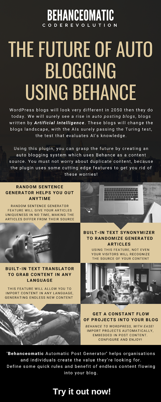 Behanceomatic Post Generator