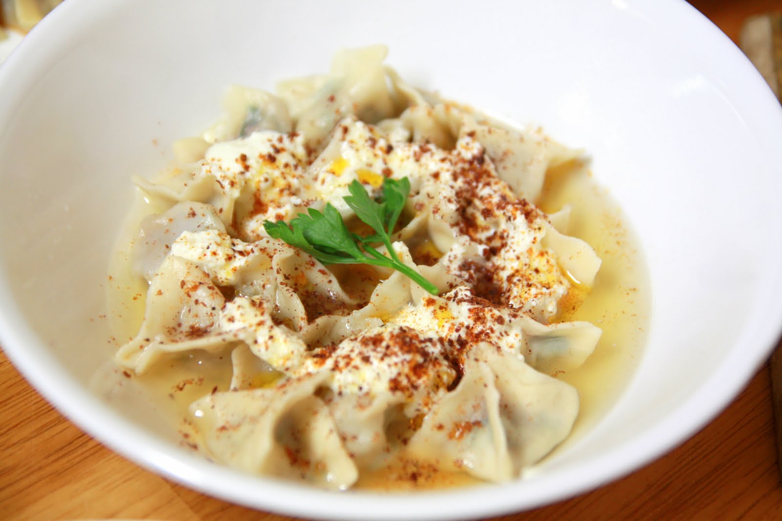 One Wok, One Pot, One Pan: Lamb Manti